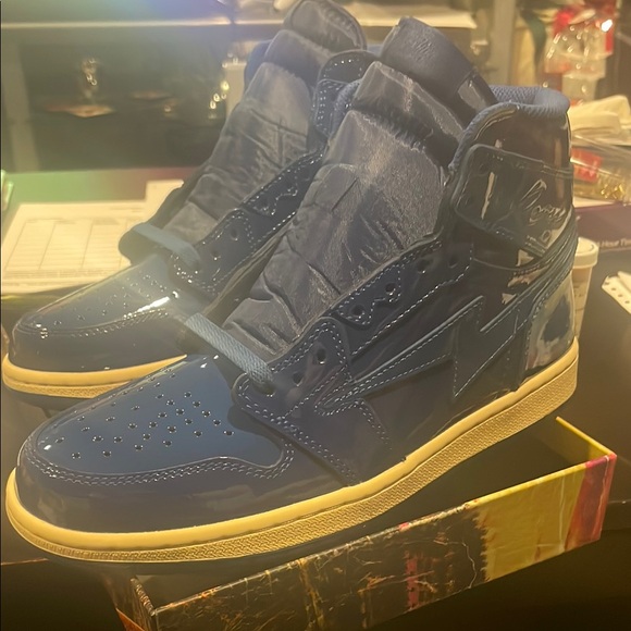 KIY | Shoes | Mens Kiy Blue Hightop Sneakers | Poshmark